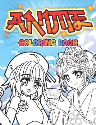 Anime Coloring book - Rahva Raamat